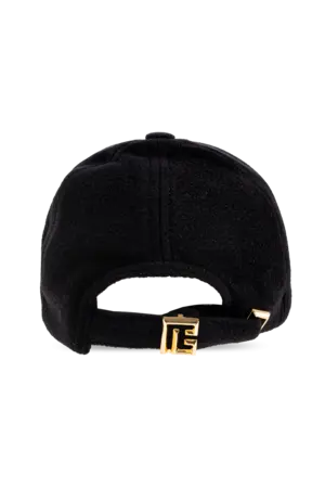 Balmain Wool Baseball Cap