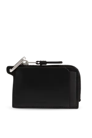 ALLSAINTS Leather Card Holder `remy - Black