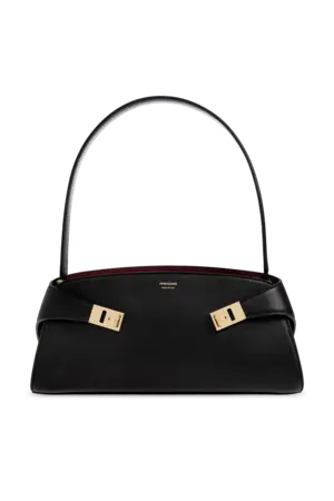 FERRAGAMO Hug Bag - Black