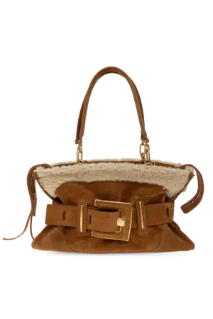 Balmain Anthem Medium" Bag - Brown