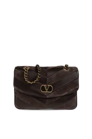 Valentino Garavani Leather Bag - Brown
