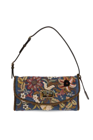 Valentino Garavani Bag With Colorful Embroidery - Multicolour