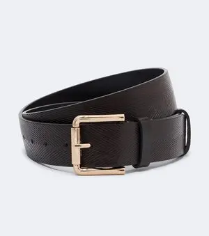 Max Mara Leather Belt - Brown