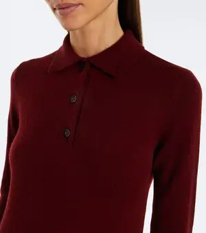 Max Mara Wool And Cashmere Polo Dress