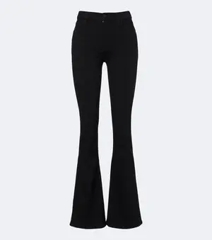 FRAME Reboot Flared Jeans - Black