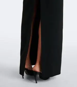 David Koma Embellished Halterneck Gown