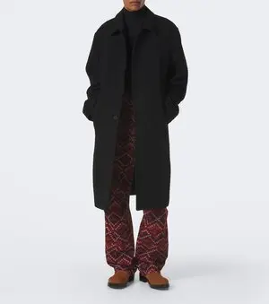 Dries Van Noten Wool-blend Coat