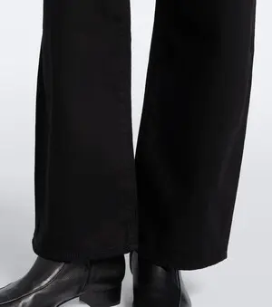 FRAME Bow Wide-leg Jeans