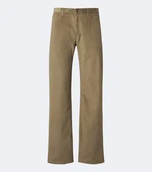 Etro Cotton Corduroy Straight-leg Pants - Green