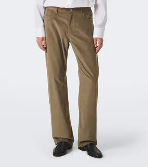 Etro Cotton Corduroy Straight-leg Pants
