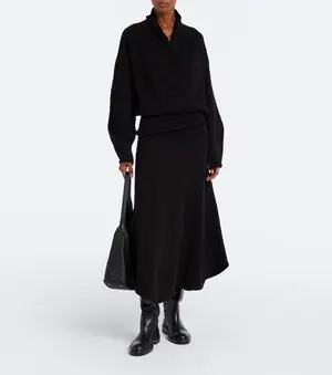 AYA MUSE Ken Cotton Midi Skirt
