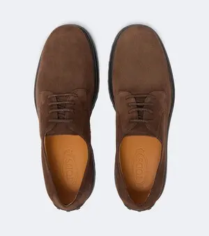 TOD'S Suede Lace-up Shoes