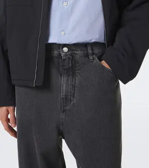 JIL SANDER Mid-rise Wide-leg Jeans