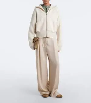 Extreme Cashmere N°385 Xtra Cute Cashmere Jacket - White
