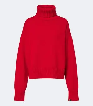 Extreme Cashmere N�434 Crop Xtra Cashmere Turtleneck Sweater