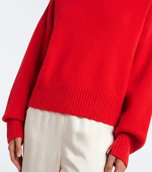 Extreme Cashmere N�434 Crop Xtra Cashmere Turtleneck Sweater