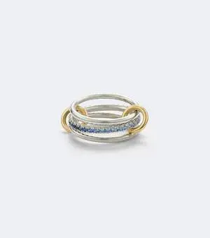 SPINELLI KILCOLLIN Tigris Sterling And 18kt Gold Ring With Sapphires - Silver