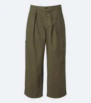 A.PRESSE Cotton Wide-leg Pants