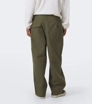 A.PRESSE Cotton Wide-leg Pants