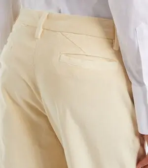Eleventy Tapered Cotton-blend Pants