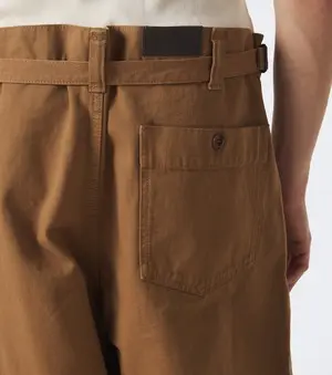 LEMAIRE Cotton Twill Barrel-leg Pants