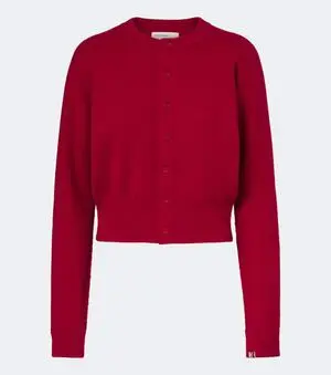 Extreme Cashmere N°257 Blouson Cardigan - Red