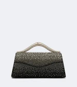 Elie Saab The Petit Wave Small Top-handle Bag - Black