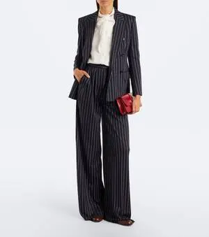 Max Mara Tie-neck Silk Blouse