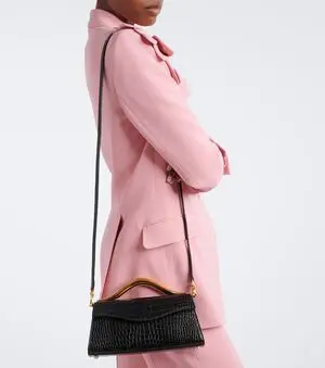 Elie Saab The Petit Wave Small Leather Top-handle Bag
