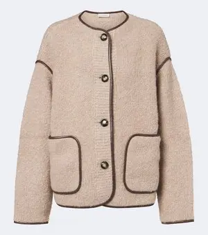 Altuzarra Irving Alpaca-blend Jacket - Beige