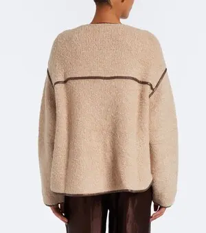 Altuzarra Irving Alpaca-blend Jacket - Beige