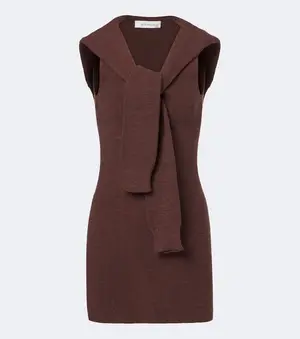 AYA MUSE Vao Mini Dress - Brown