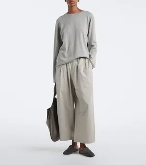 Extreme Cashmere N°500 Jones Cotton And Cashmere Top