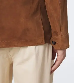 Ralph Lauren Purple Label Suede Leather Jacket