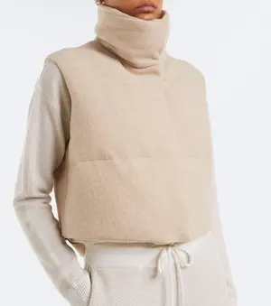 Eleventy Wool Down Vest