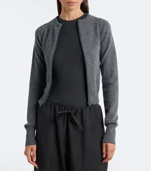 Extreme Cashmere N°494 Zip-up Cardigan - Grey