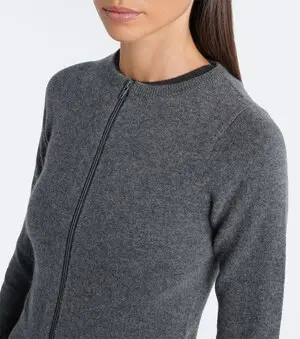 Extreme Cashmere N°494 Zip-up Cardigan - Grey