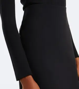 JIL SANDER Wool Bodysuit - Black