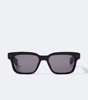 JACQUES MARIE MAGE Molino Square Sunglasses - Black