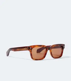 JACQUES MARIE MAGE Molino Square Sunglasses - Brown