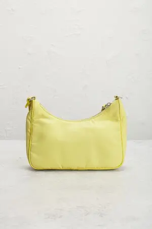 Prada Re-edition 2005 Re-nylon Shoulder Bag - Yellow