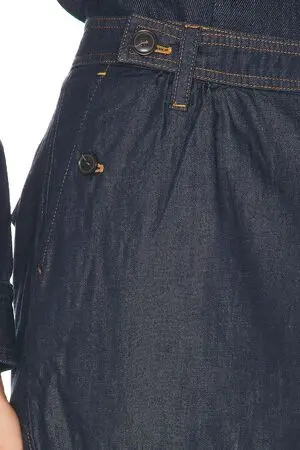 FRAME The Denim Utility Skirt - Rinse
