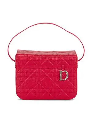 Dior Cannage Vanity Bag - Red