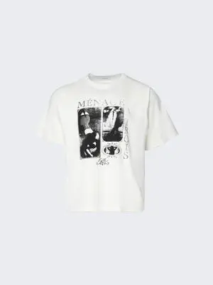 EIFLES Menage Tee Vintage - White