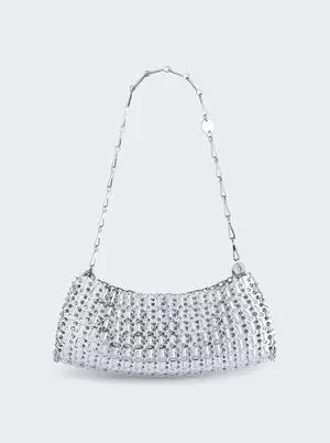 Rabanne 1969 Metal Clutch Bag - Silver