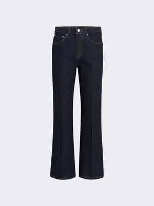 Khaite Clara Jean Benson Flare Jeans - Blue
