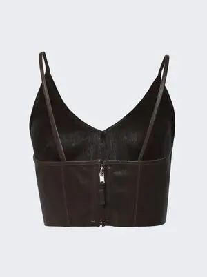 Rick Owens Cropped Top Grease