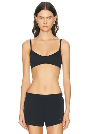 NIKESKIMS Matte Micro Scoop Bra - Obsidian