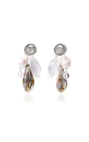 Chan Luu Shore Abalone Charm Earrings