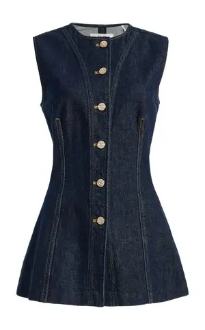 FRAME Denim Vest - Dark Wash